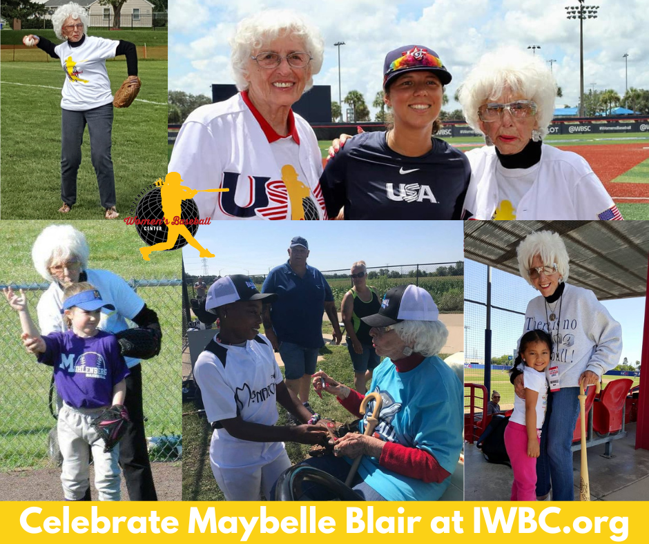 Be a Peach~ Celebrate Maybelle - International Women’s Baseball Center